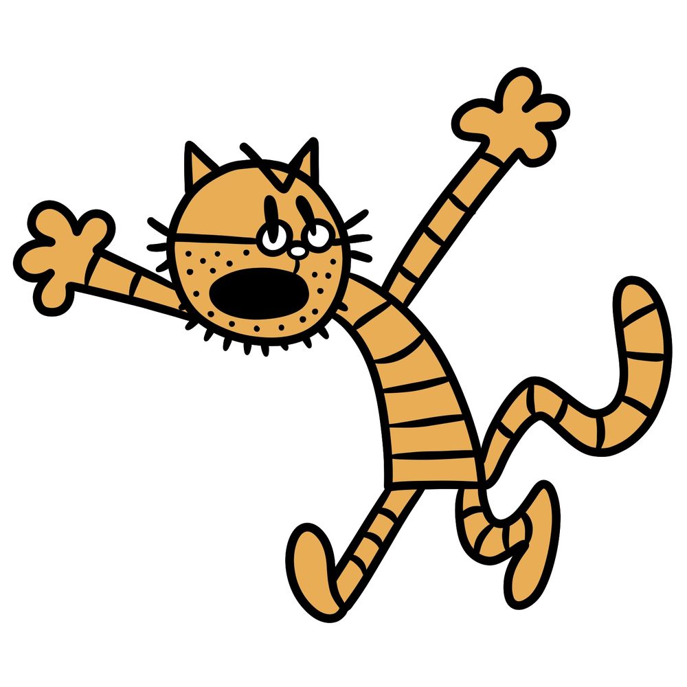 How to Draw Grampa from Dog Man Using Simple Shapes