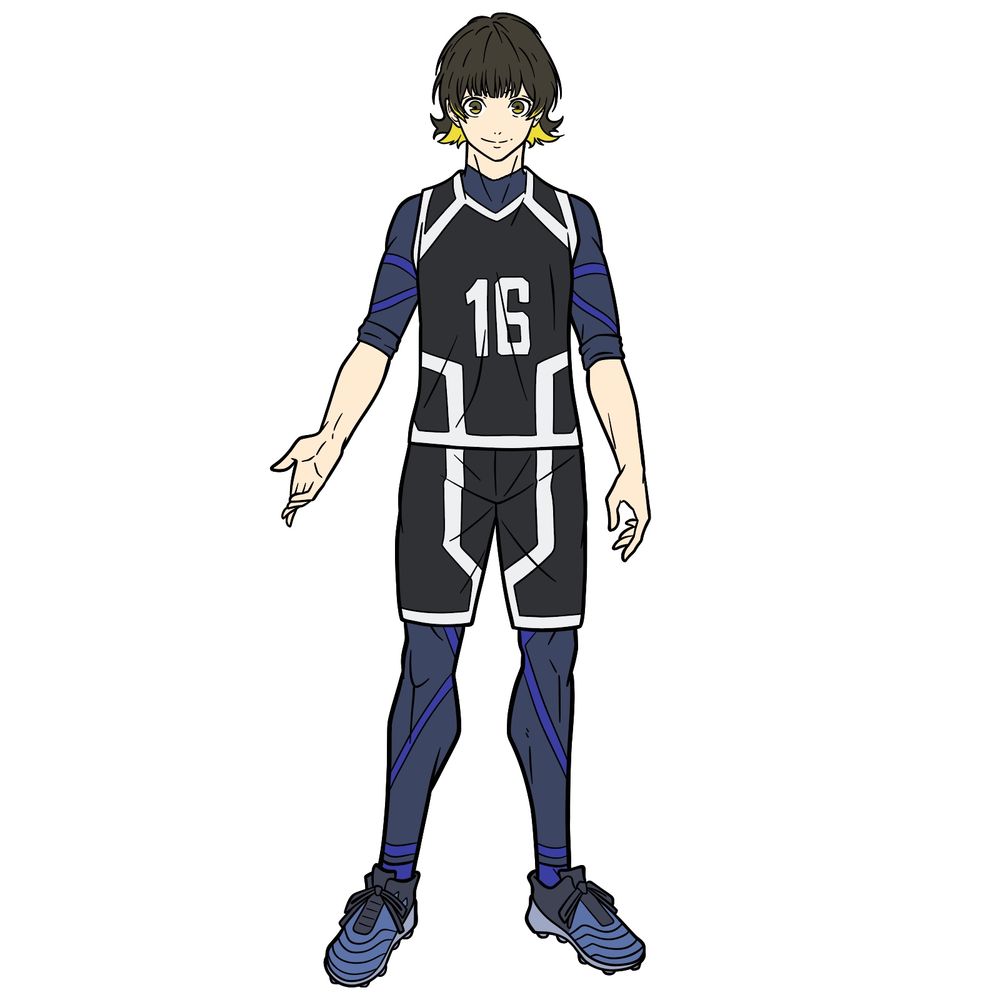 How to Draw Meguru Bachira in Team A Uniform: Blue Lock